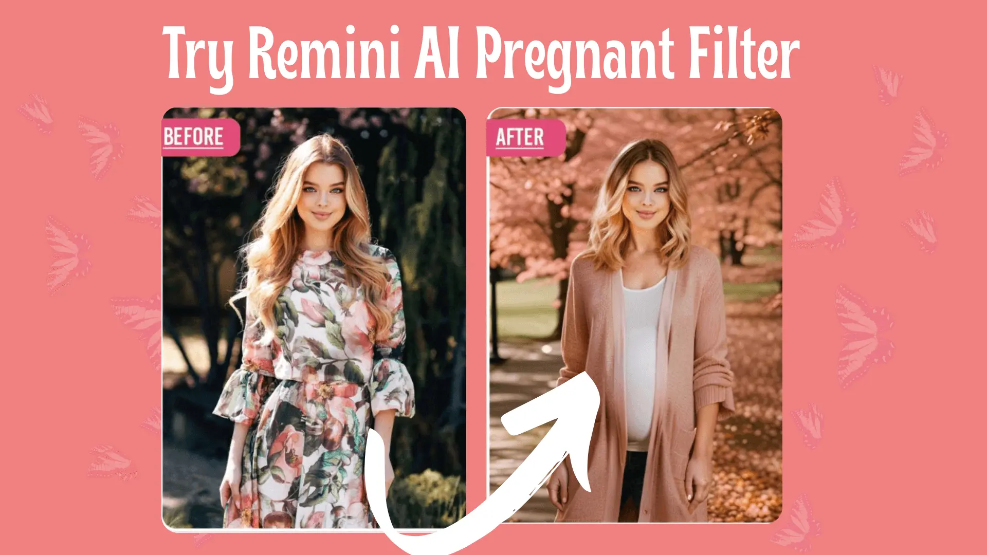 Remini Pregnant Filter: See Your Pregnancy Look with Now